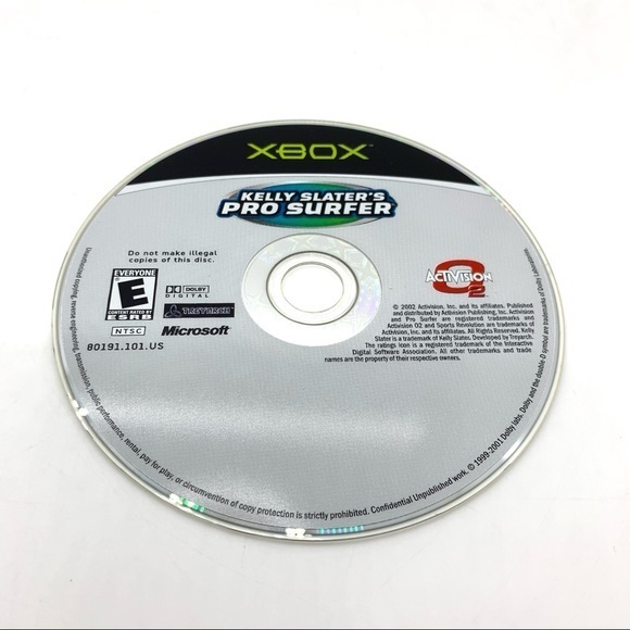 Vintage | Games | Kelly Slaters Pro Surfer Xbox Game Disc Only | Poshmark